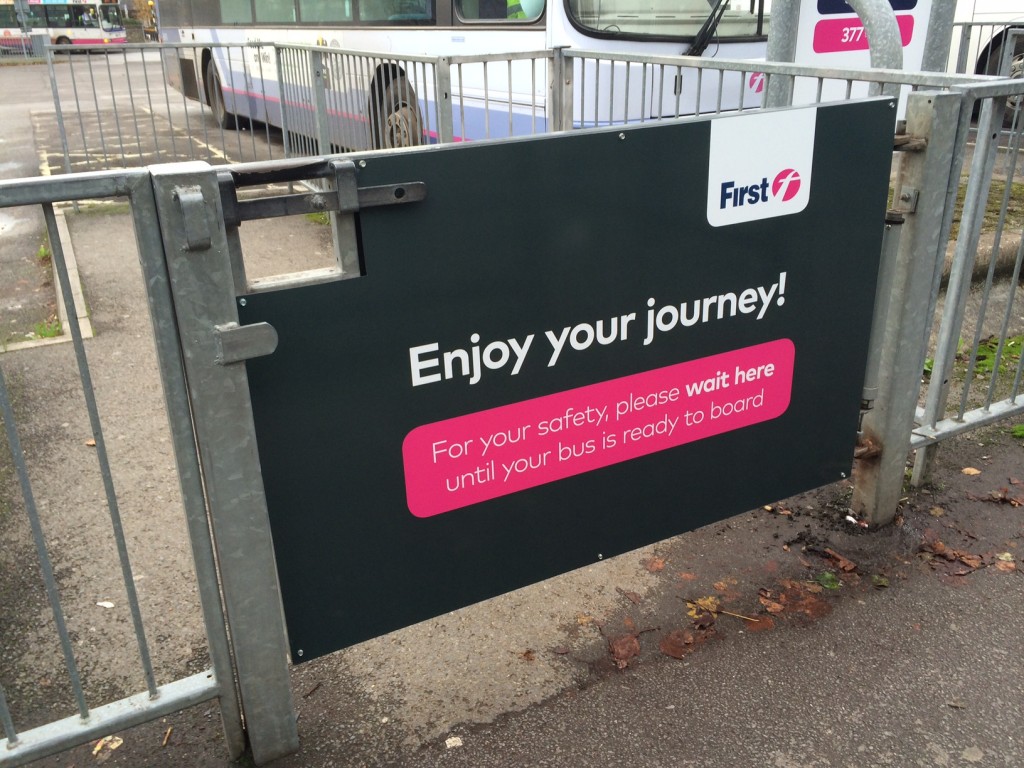 First Bus – Wells Depot & Station – Cabot Neon Signs