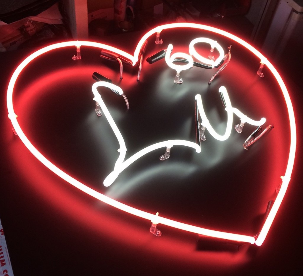 Neon for a very special 60th birthday – Cabot Neon Signs